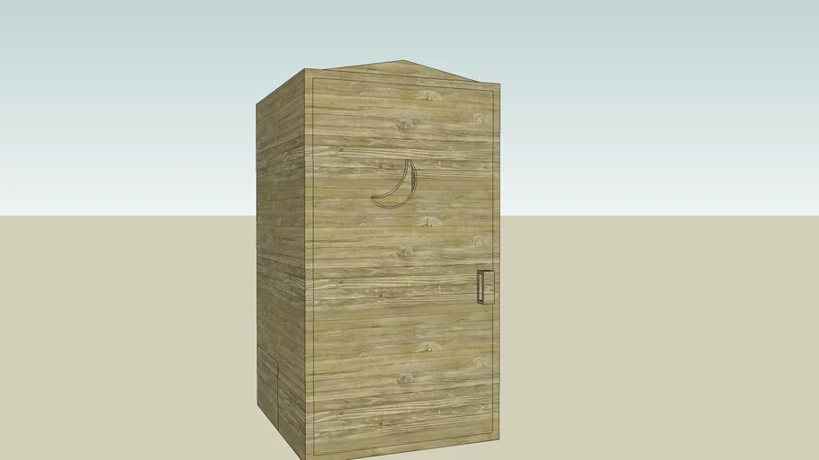 simple outhouse | 3D Warehouse