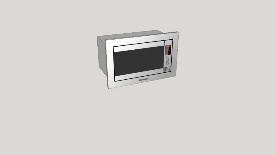 Built-in microwave/Микровълнова за вграждане | 3D Warehouse