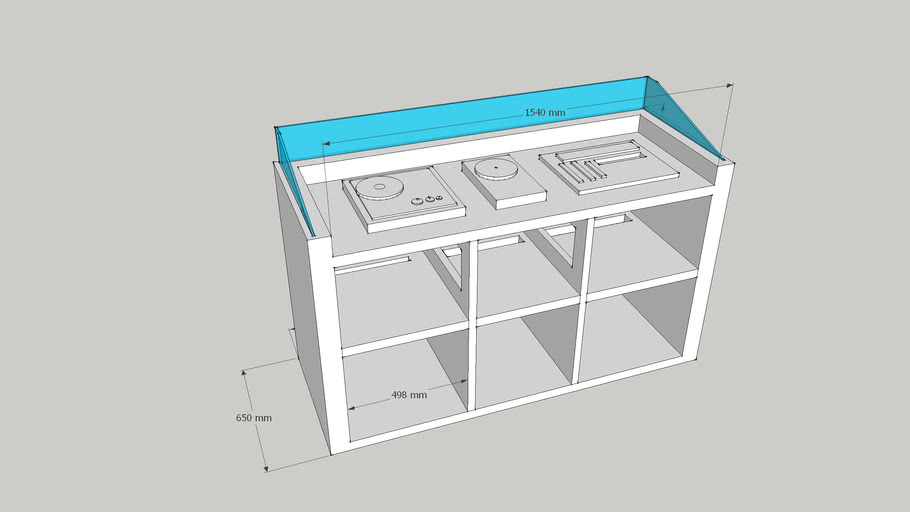 DJ table | 3D Warehouse
