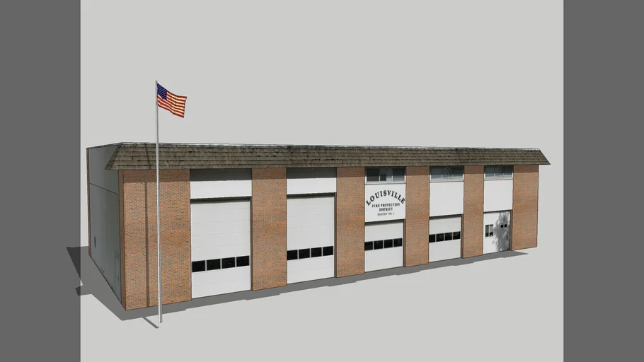 Louisville, Colorado FPD Station No. 1 | 3D Warehouse
