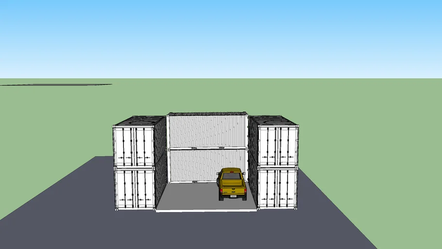 Container Model 1 | 3D Warehouse