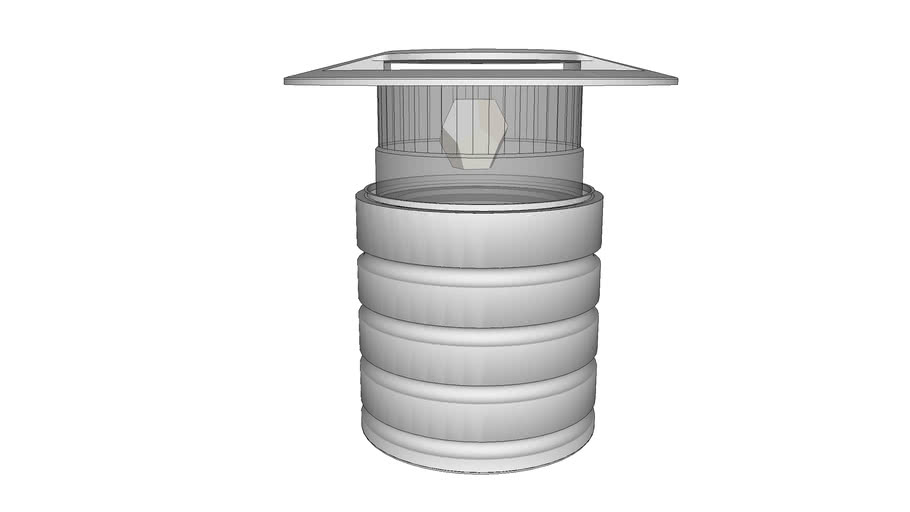 Small Silver Path Lamp | 3D Warehouse