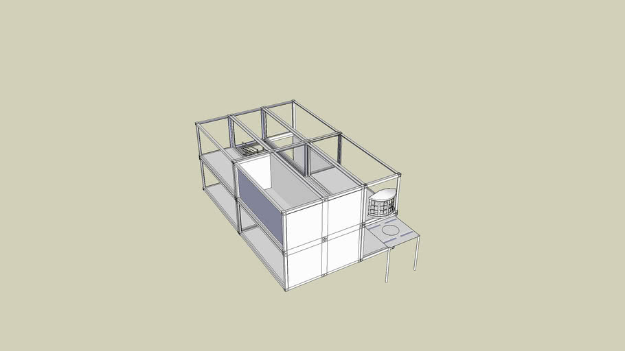 Shipping Container House | 3D Warehouse