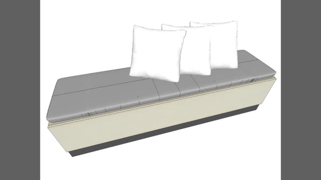 Long Bench | 3D Warehouse