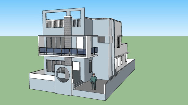 Simple house | 3D Warehouse