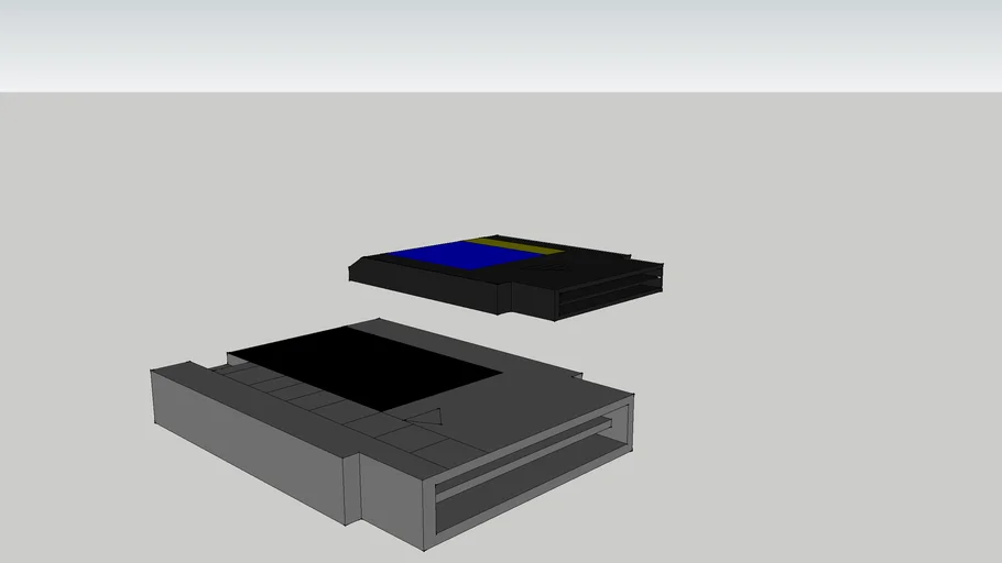 NES carts | 3D Warehouse