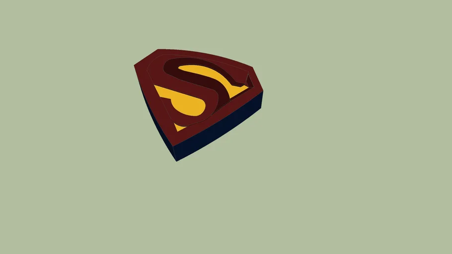 superman logo | 3D Warehouse