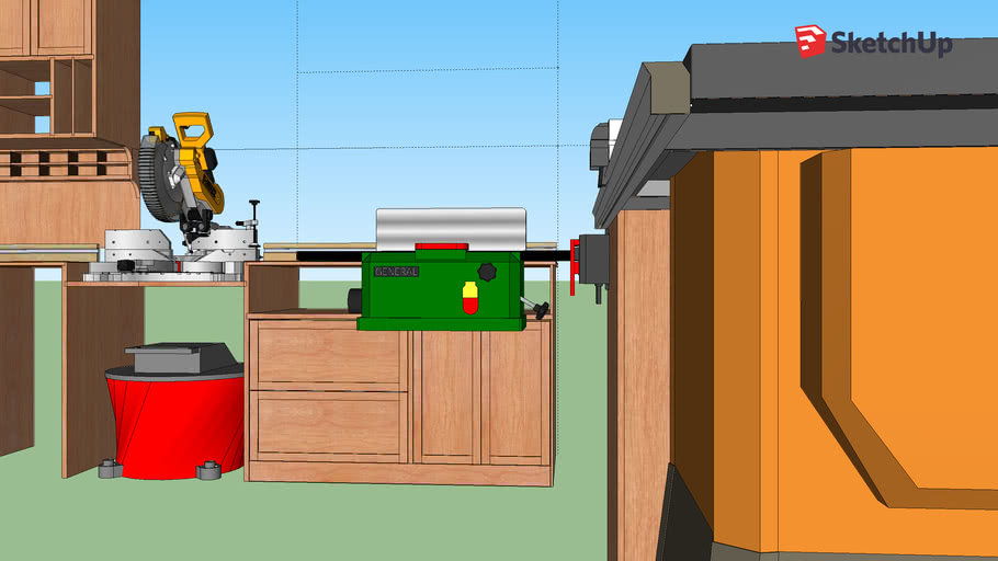 Workshop Layout | 3D Warehouse