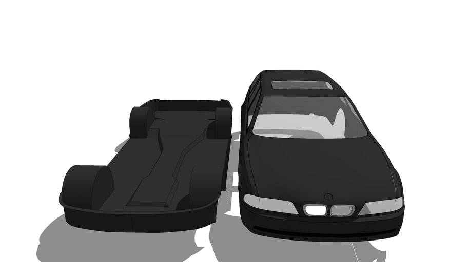 bmw e39 touring shell | 3D Warehouse