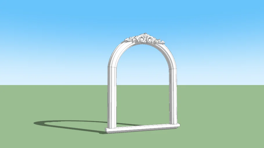 Classic window 001 | 3D Warehouse