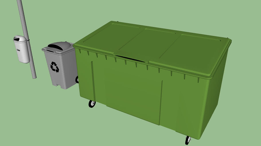 Garbage Containers | 3D Warehouse