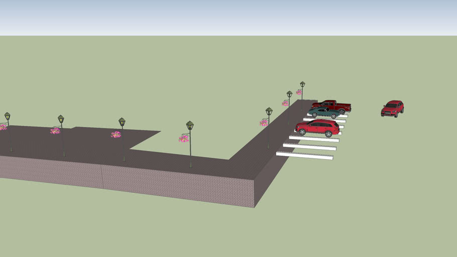 New Sidewalk Area | 3D Warehouse