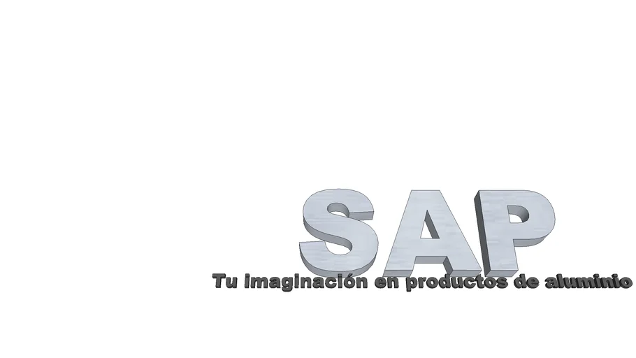 word - palabra SAP | 3D Warehouse
