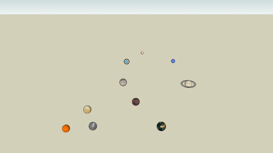 Solar System | 3D Warehouse