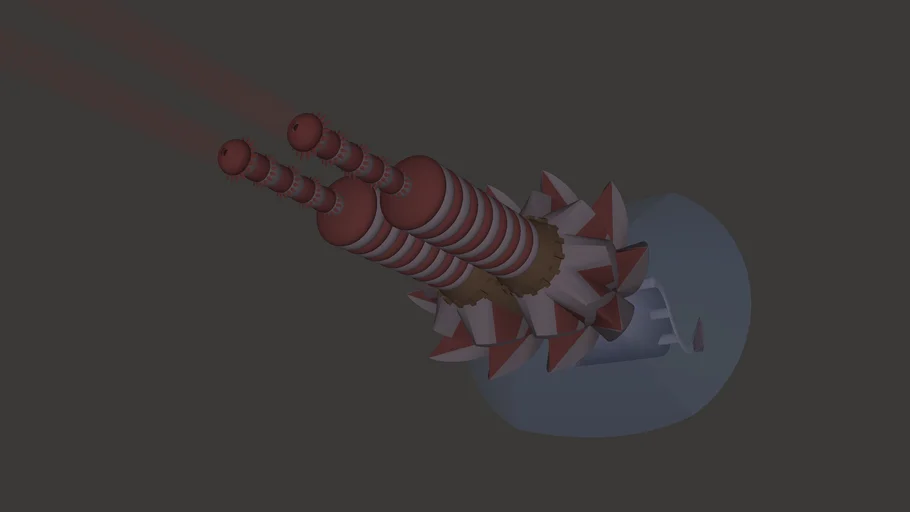 Dual ray gun | 3D Warehouse
