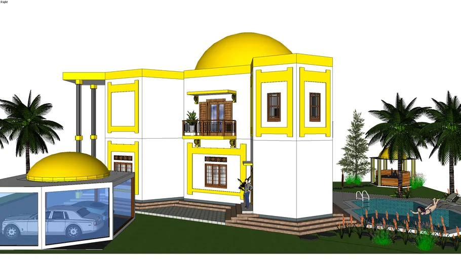 HEXAGONAL HOUSE | 3D Warehouse