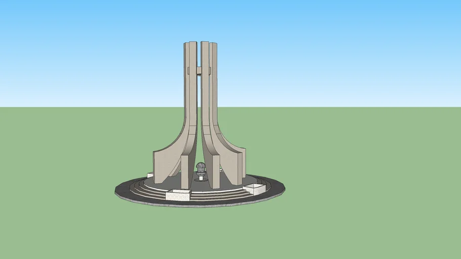 Monument Place de la Kasbah Tunisie | 3D Warehouse