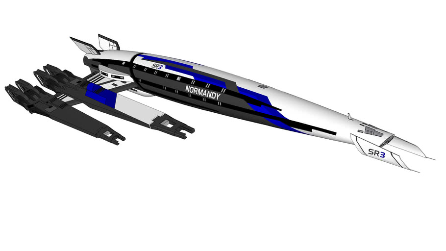 Mass effect: Normandy SR3 | 3D Warehouse