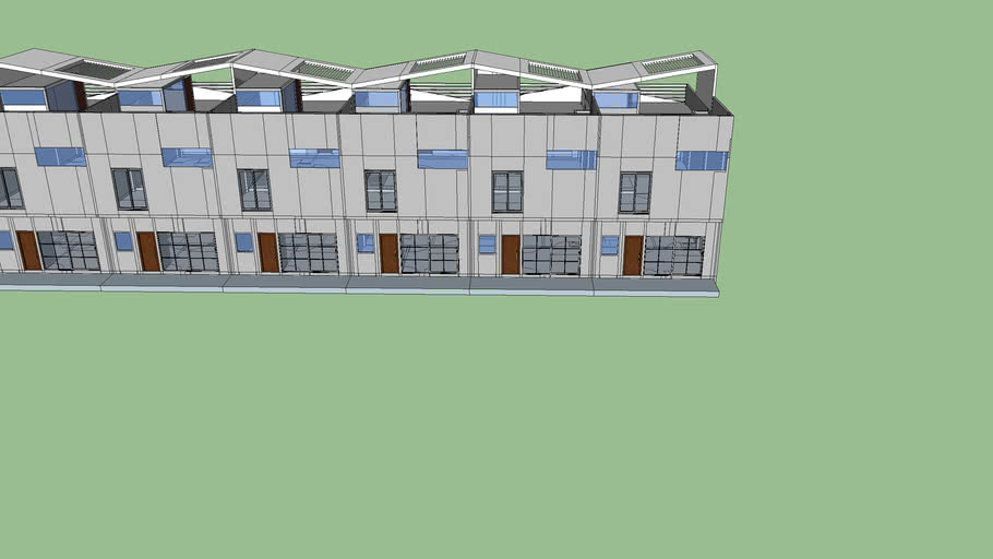 row house | 3D Warehouse