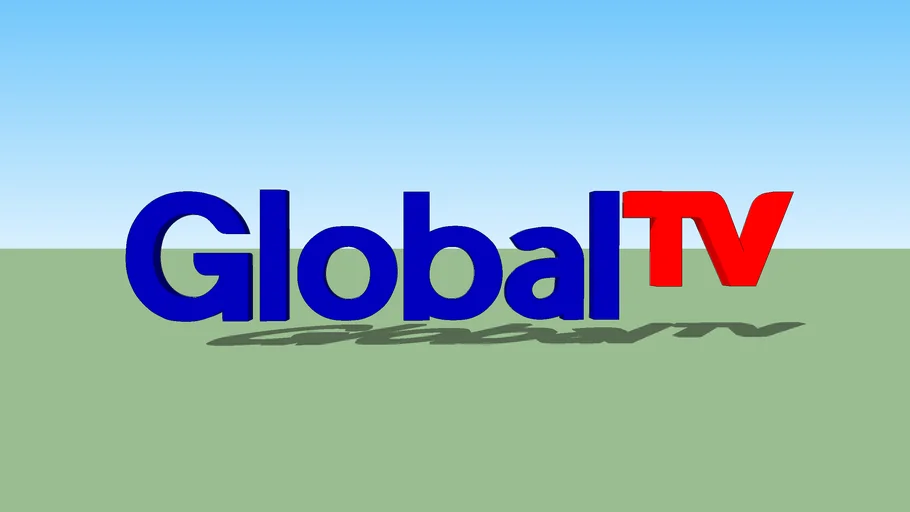 Global TV Logo | 3D Warehouse