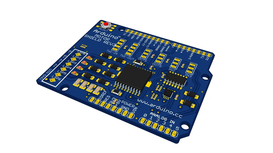 Arduino Motor Shield R3 | 3D Warehouse