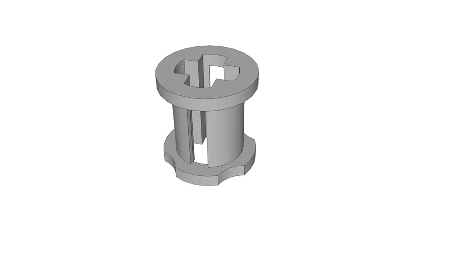 Lego Technic Bushing 8 mm Gray | 3D Warehouse