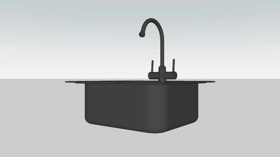 Single Sink | 3D Warehouse