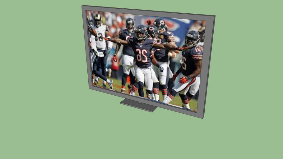 flat screen TV | 3D Warehouse