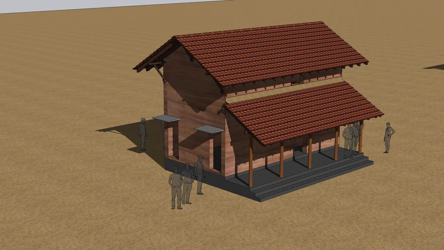 Vernacular Mud House | 3D Warehouse