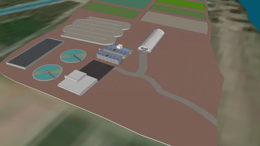 clarifier tank | 3D Warehouse