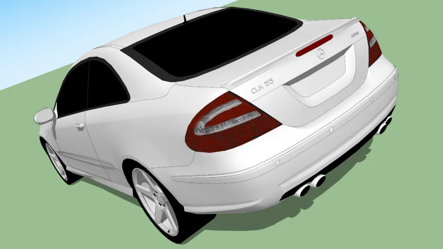 Mercedes Benz CLK 55 ///AMG 2006 | 3D Warehouse