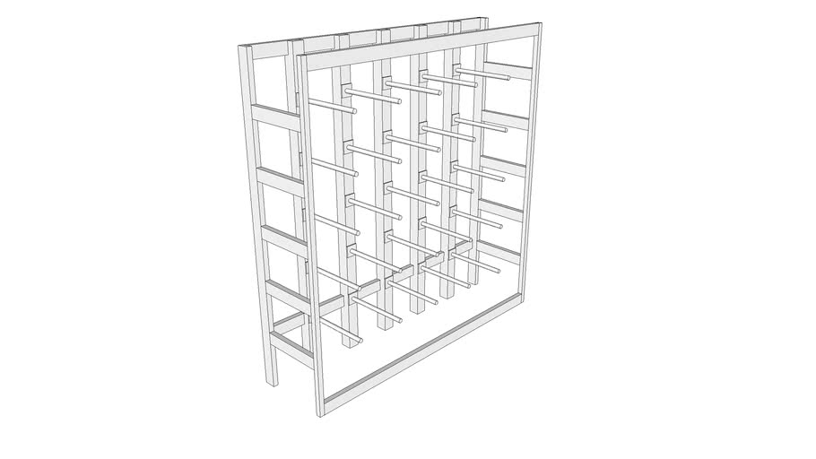 Lumber Rack | 3D Warehouse