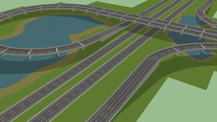 The Trumpet Interchange | 3D Warehouse