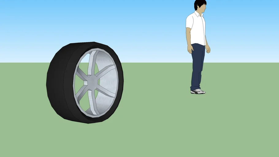 Simple wheel | 3D Warehouse