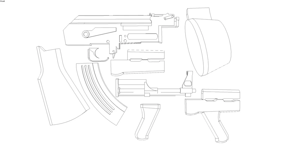 Create-a-Kalashnikov | 3D Warehouse