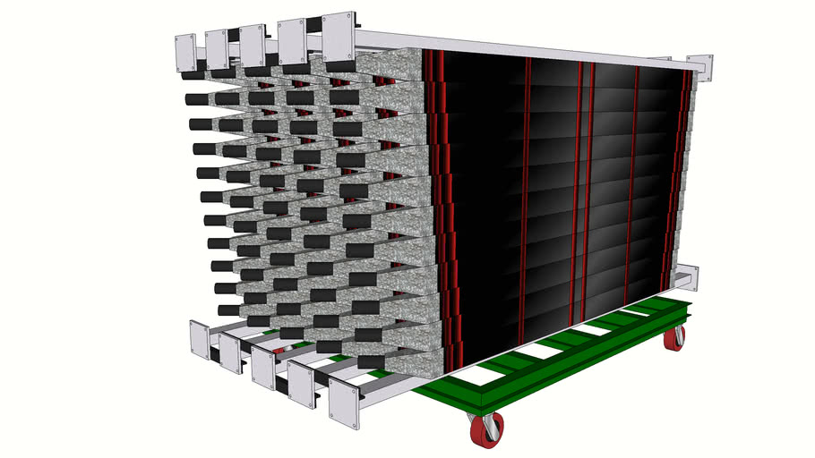 Hall C TOF Modules | 3D Warehouse