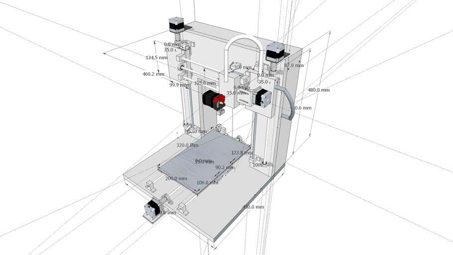 Impresora 3D, Arduino Mega + drv8825 | 3D Warehouse