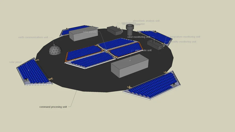 Mars Eperiment Lander | 3D Warehouse
