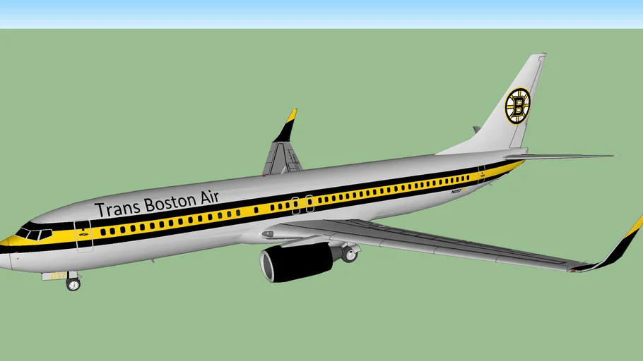 Trans Boston Air Boeing 737-8TB (2014F]) | 3D Warehouse