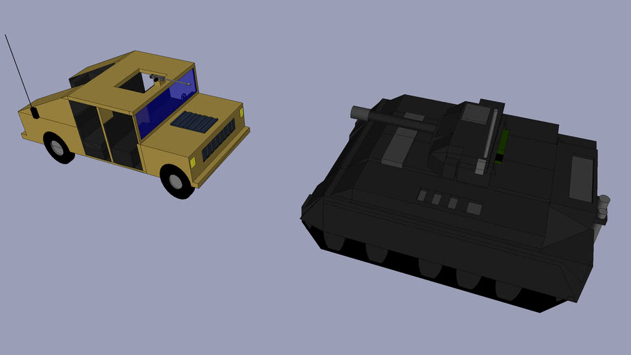 Humvee/Tank 1.0 ] EE | 3D Warehouse