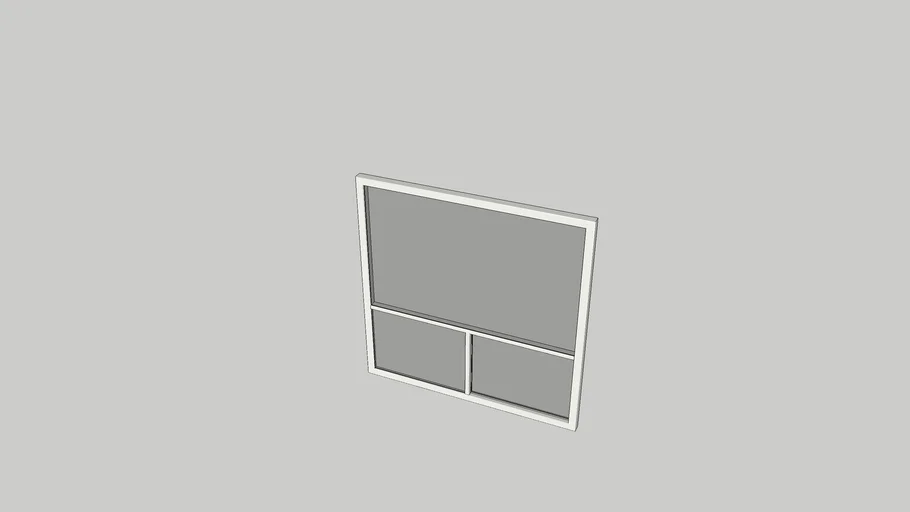 Simple window / Dynamic component | 3D Warehouse