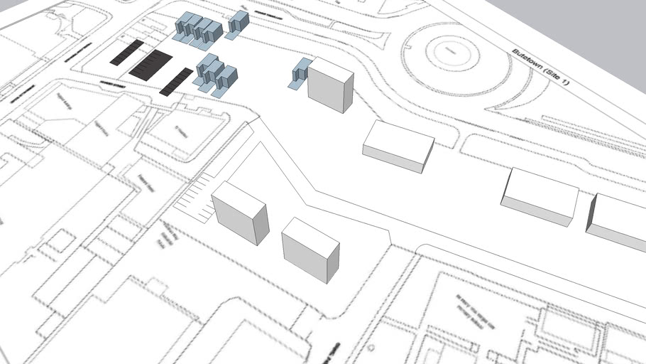Butetown Area 1 | 3D Warehouse