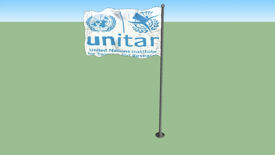Flag of UNITAR | 3D Warehouse