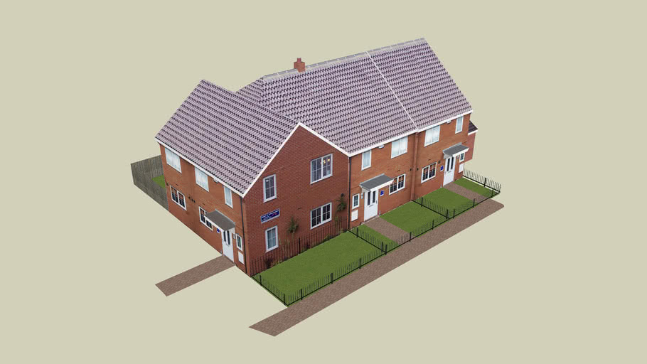 Housing Terrace 2 | 3D Warehouse