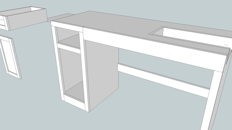 Sewing Desk | 3D Warehouse