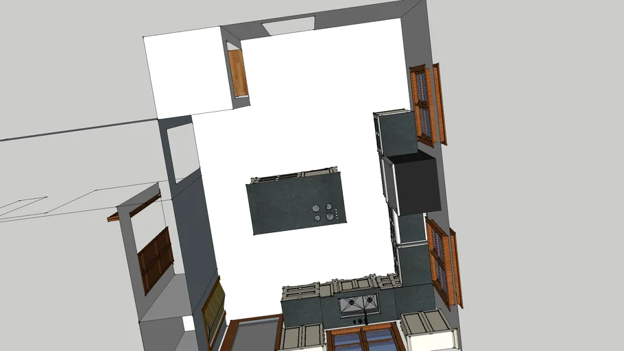 Kitchen draft | 3D Warehouse