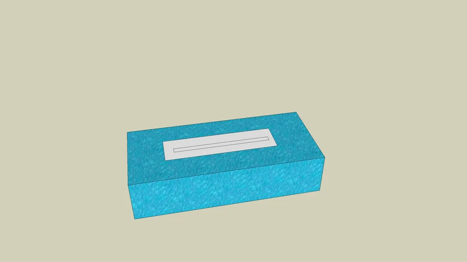 Tissue Box | 3D Warehouse