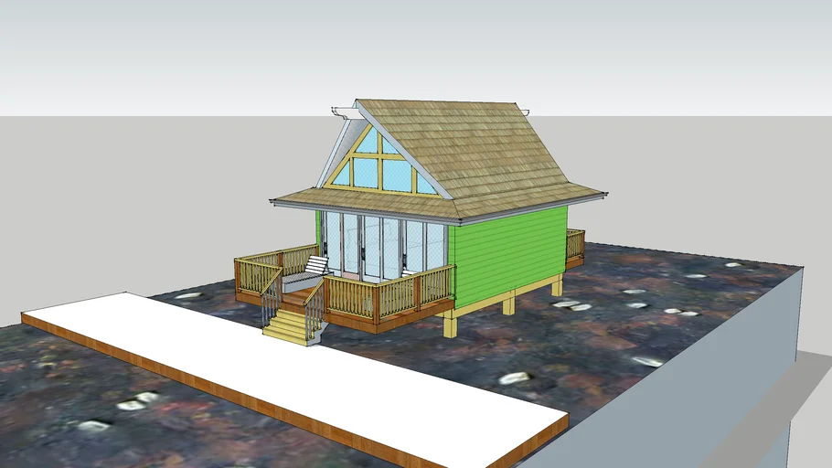 water cottage cauayan island | 3D Warehouse