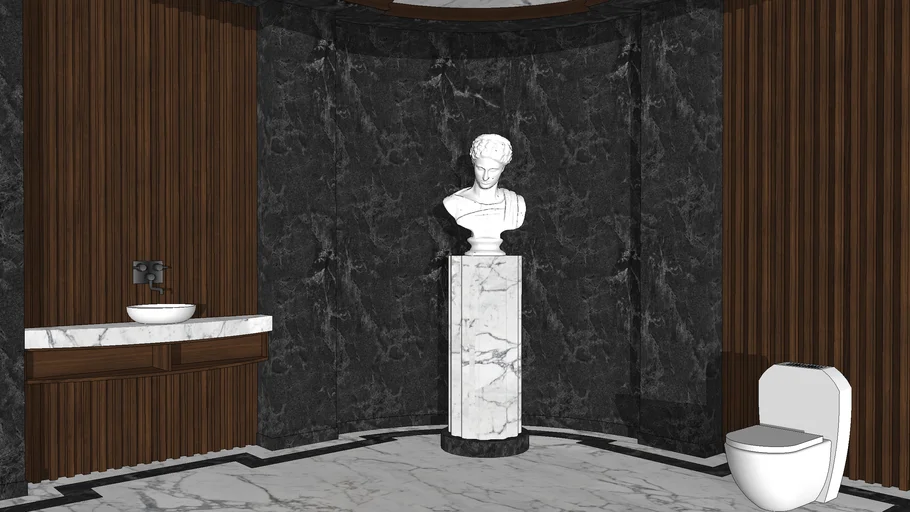 Statue of the bathroom | 3D Warehouse