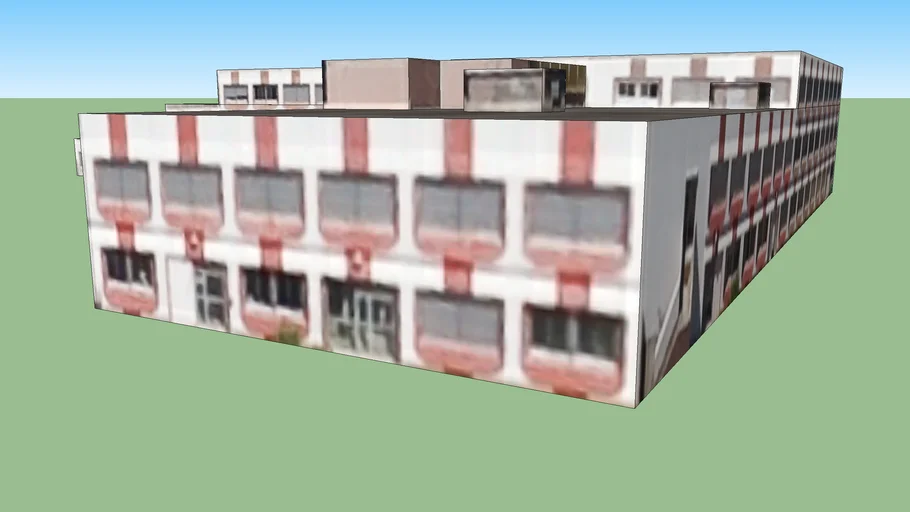 Bâtiment situé 69100 Villeurbanne, France | 3D Warehouse
